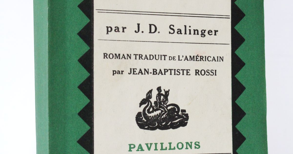 Jerome David SALINGER • L'attrape-coeurs • 1953 – Edition-Originale.com