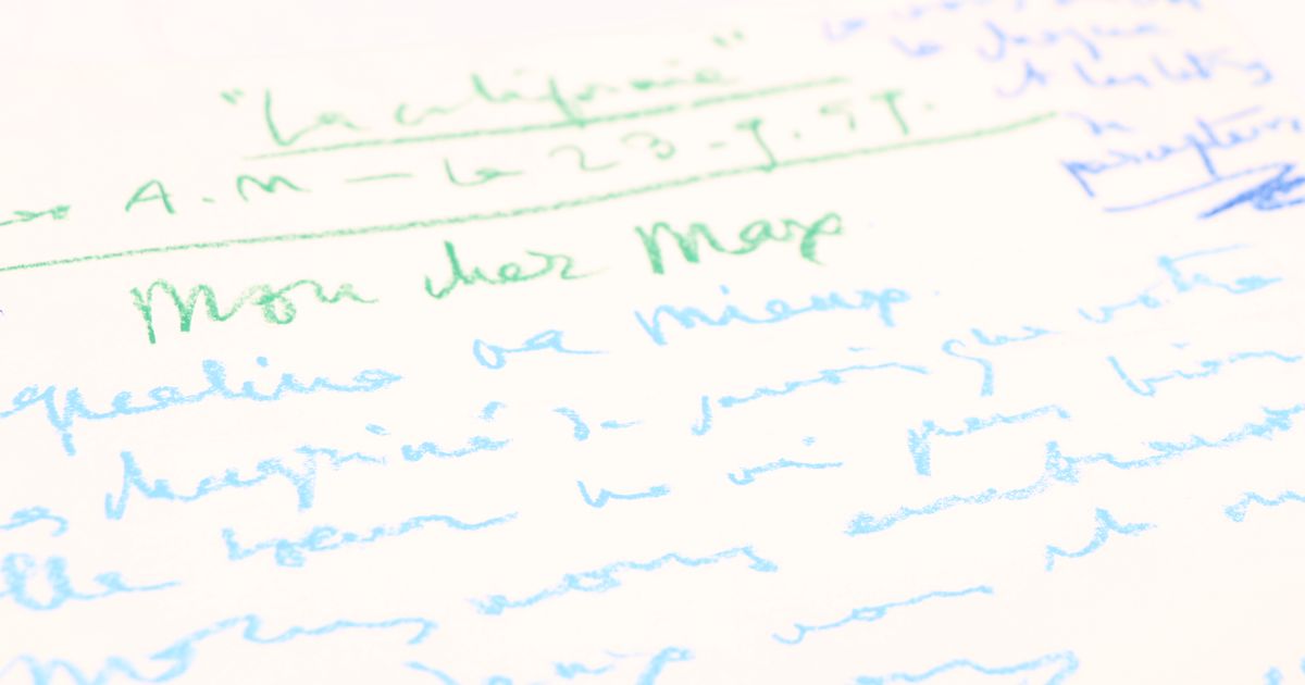 Pablo PICASSO • Multi-coloured autograph letter to Max Pellequer ...