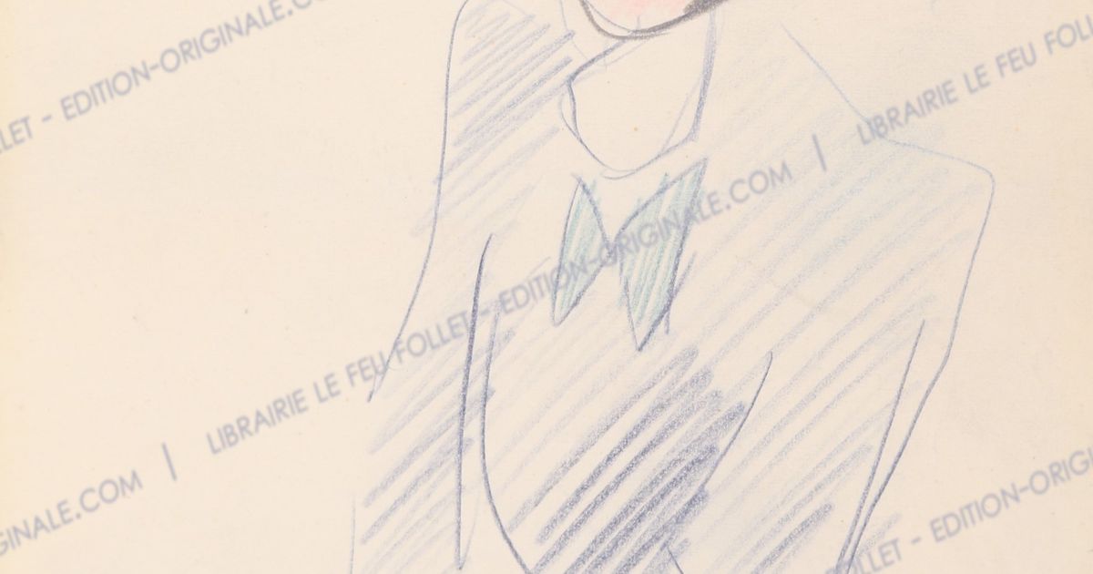 Antoine de SAINT-EXUPERY • Original drawing signed : Fantastical ...